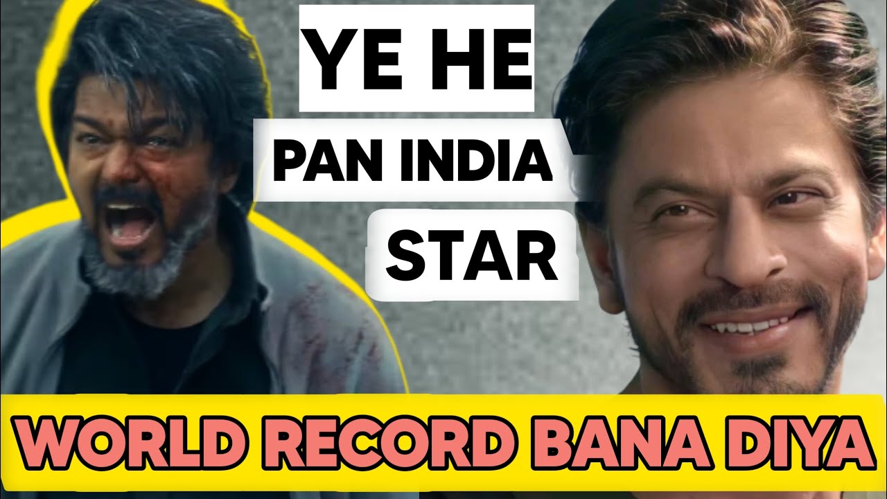 LEO - Trailer Created History In World | This Is India's Real Pan India ...