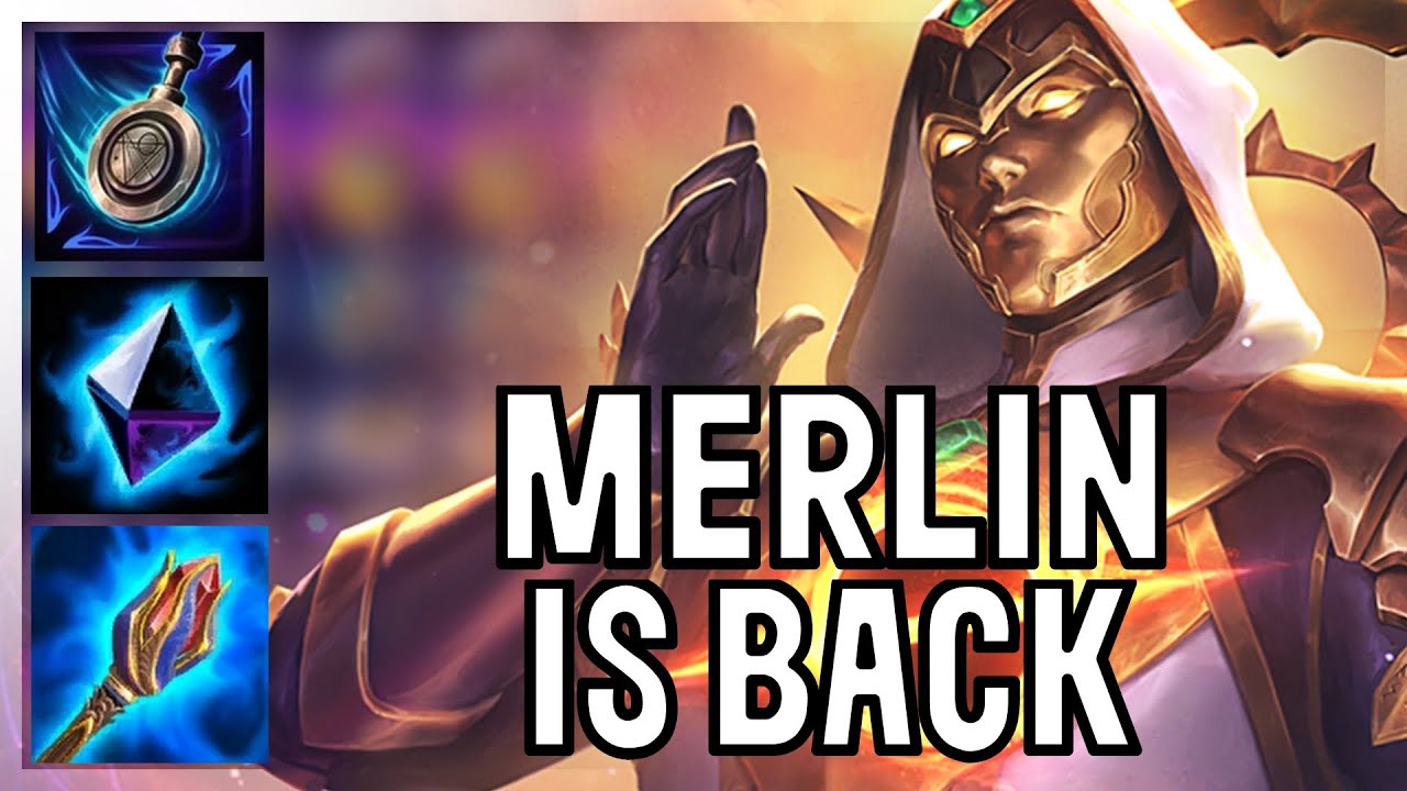 THIS IS SMITES MOST FUN MAGE - Merlin Mid Ranked Conquest - YouTube