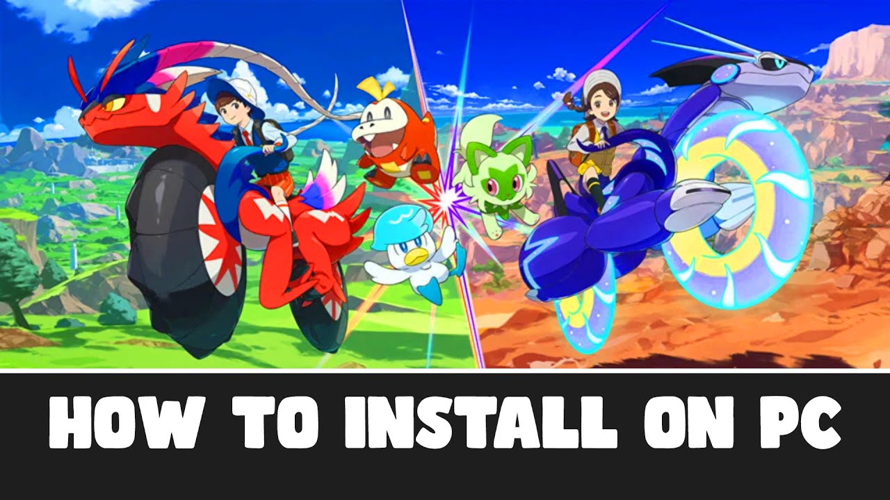 How to Install Pokémon Scarlet and Violet on your PC Today! - YouTube