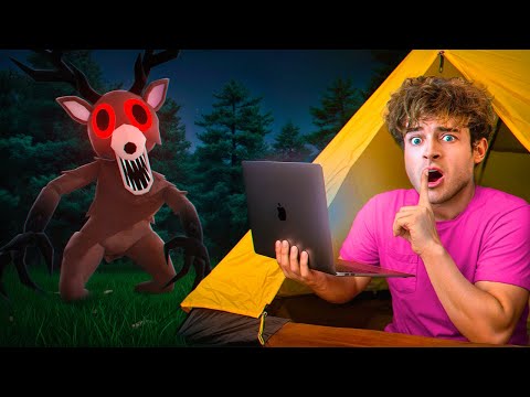 I Survived 99 Nights in the Forest... PLAYING in the Forest! *not clickbait*