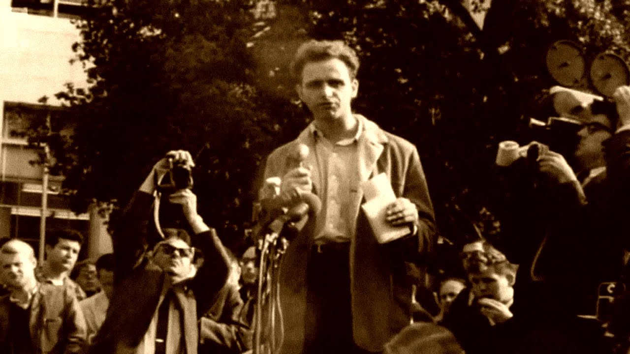 Mario Savio - Operation of the machine 1964 - YouTube