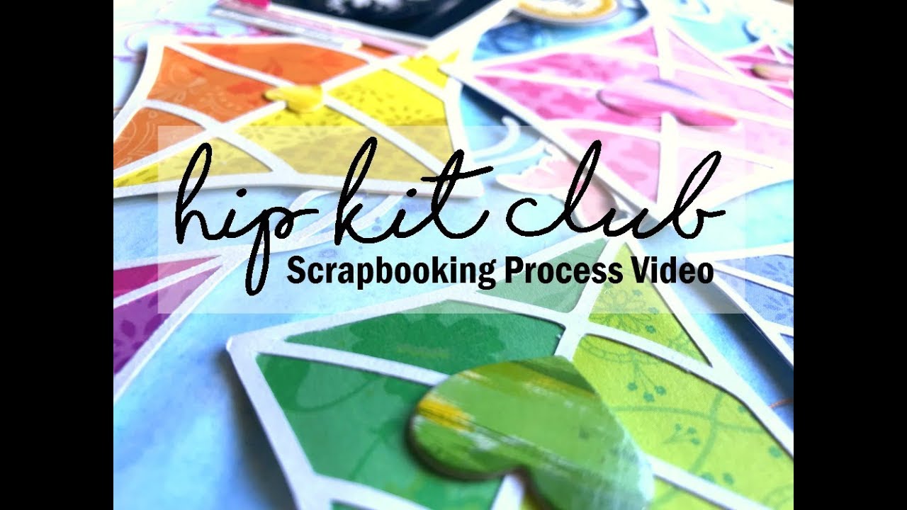 Mixed Media Layout | 2019 April Hip Kits | Missy Whidden | Hip Kit Club ...