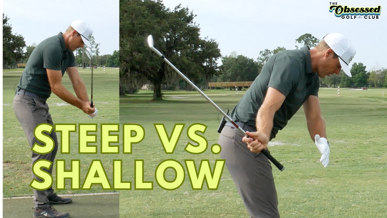 (STEEP VS. SHALLOW??) LETTING THE CLUB TRAIL IN TRANSITION - YouTube