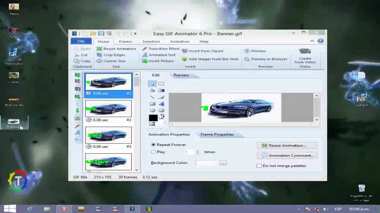 Easy GIF Animator Pro 6 - Part 3 - YouTube