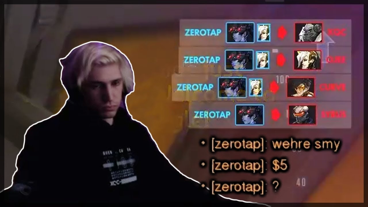 xQc VS Aimbot Hacker And He's Crying For $5 - YouTube