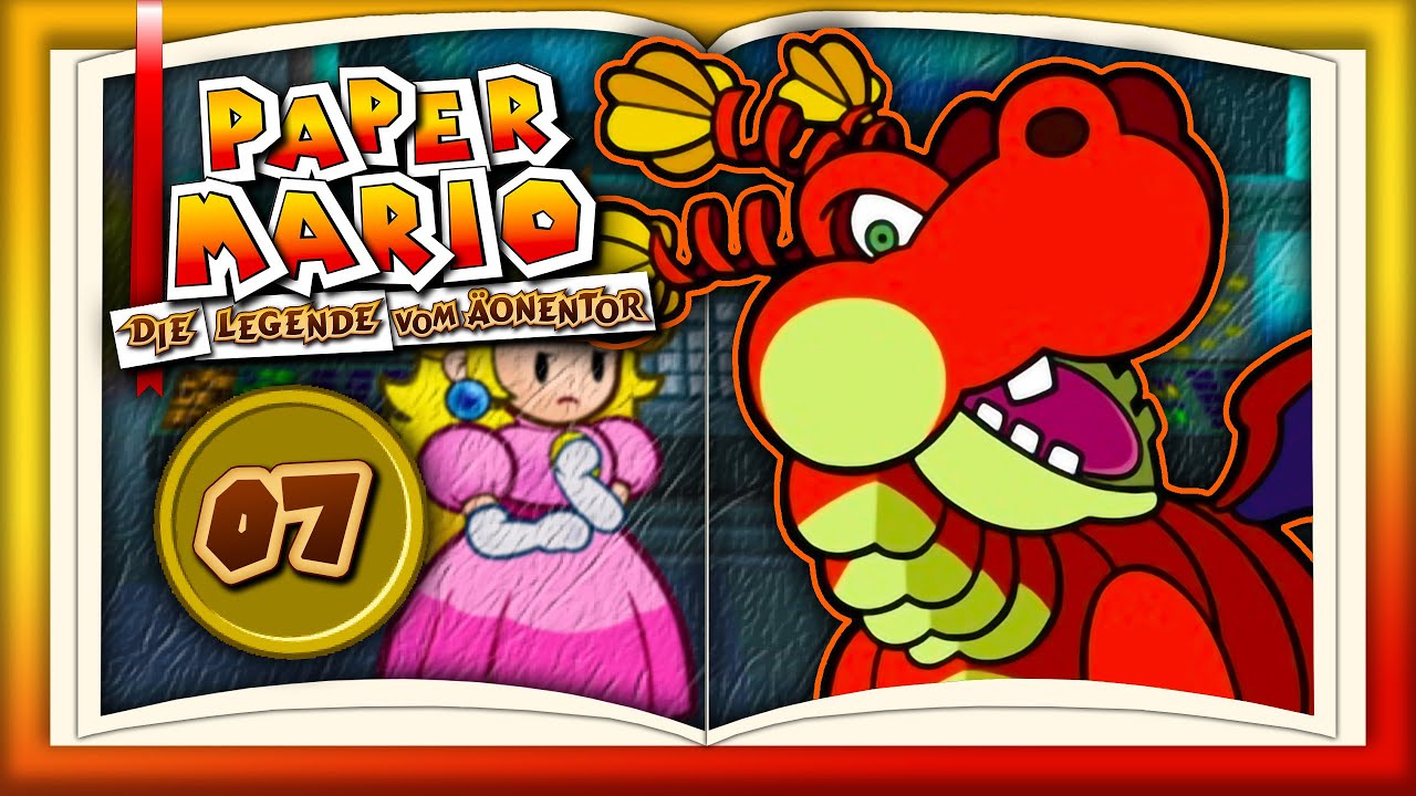 PAPER MARIO: DIE LEGENDE VOM ÄONENTOR 📕 #07: Gemeiner Drache Lohgard ...