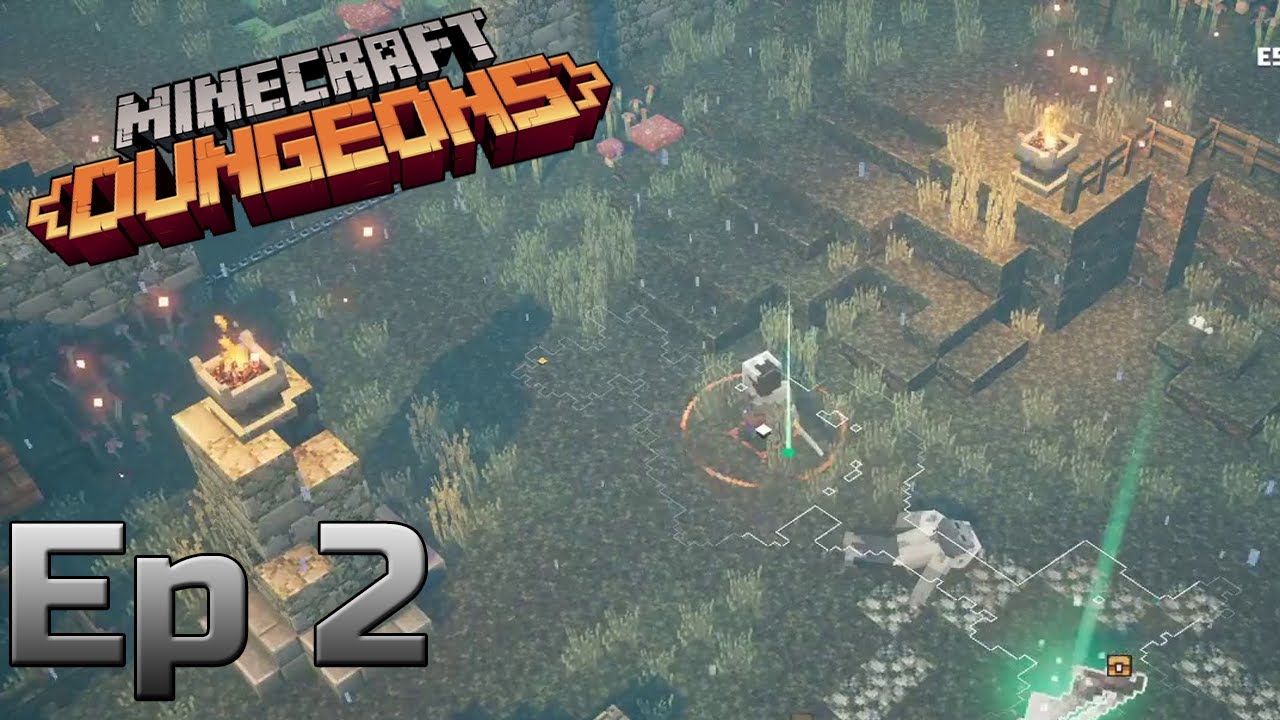 GET OUTTA MAH SWAMP | Minecraft Dungeons Ep2 - YouTube