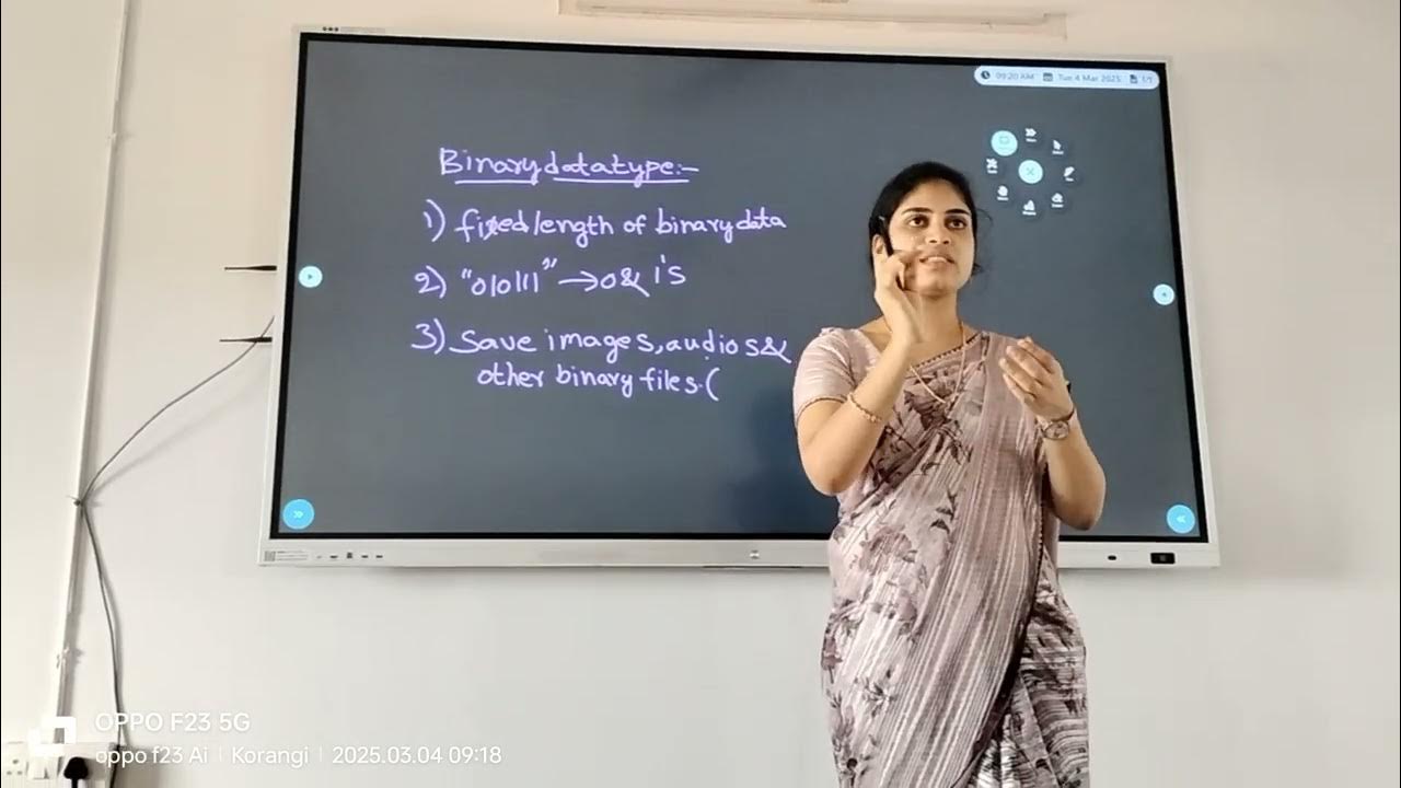 Binary Data type & Numeric values - YouTube