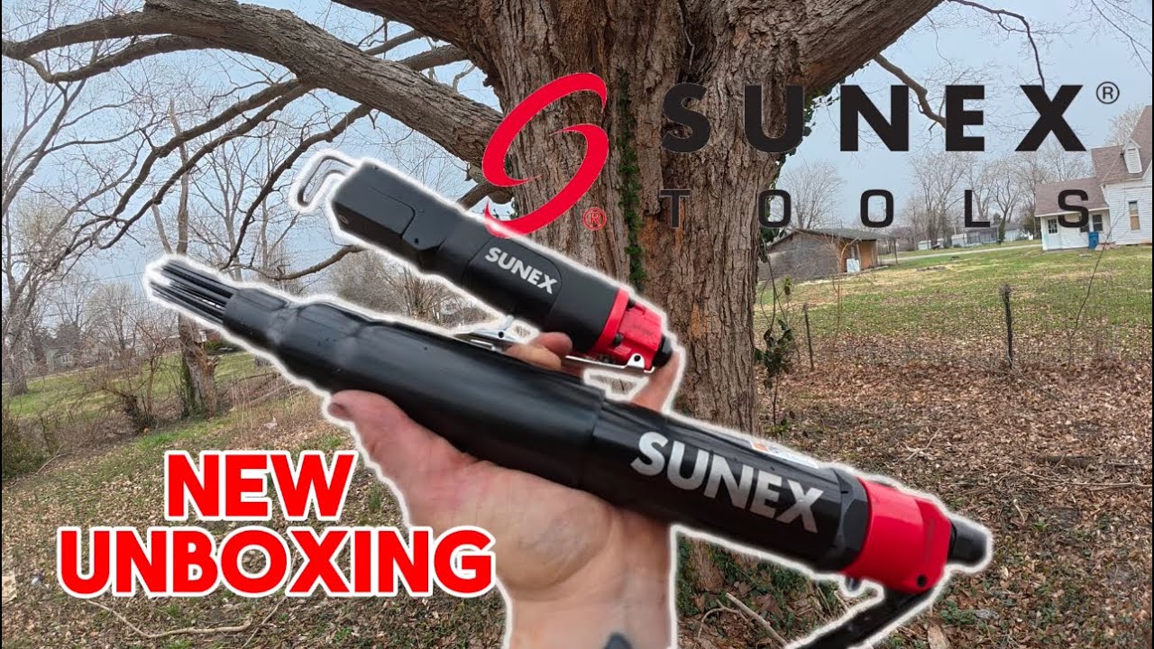 New Sunex Pneumatic Tools Unboxing - YouTube
