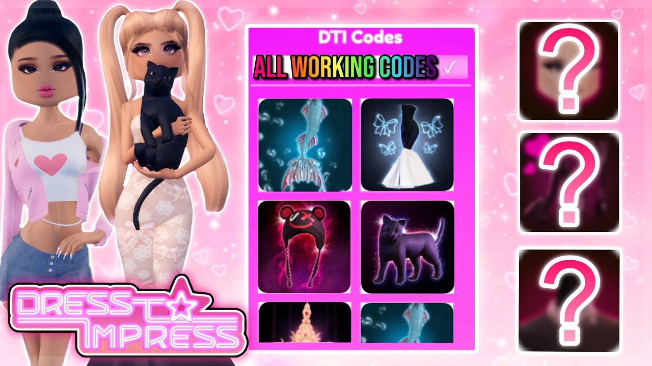 [UPDATED] ALL 20 *WORKING* DRESS TO IMPRESS CODES + 6 NEW CODES! | Roblox Dress to Impress - YouTube