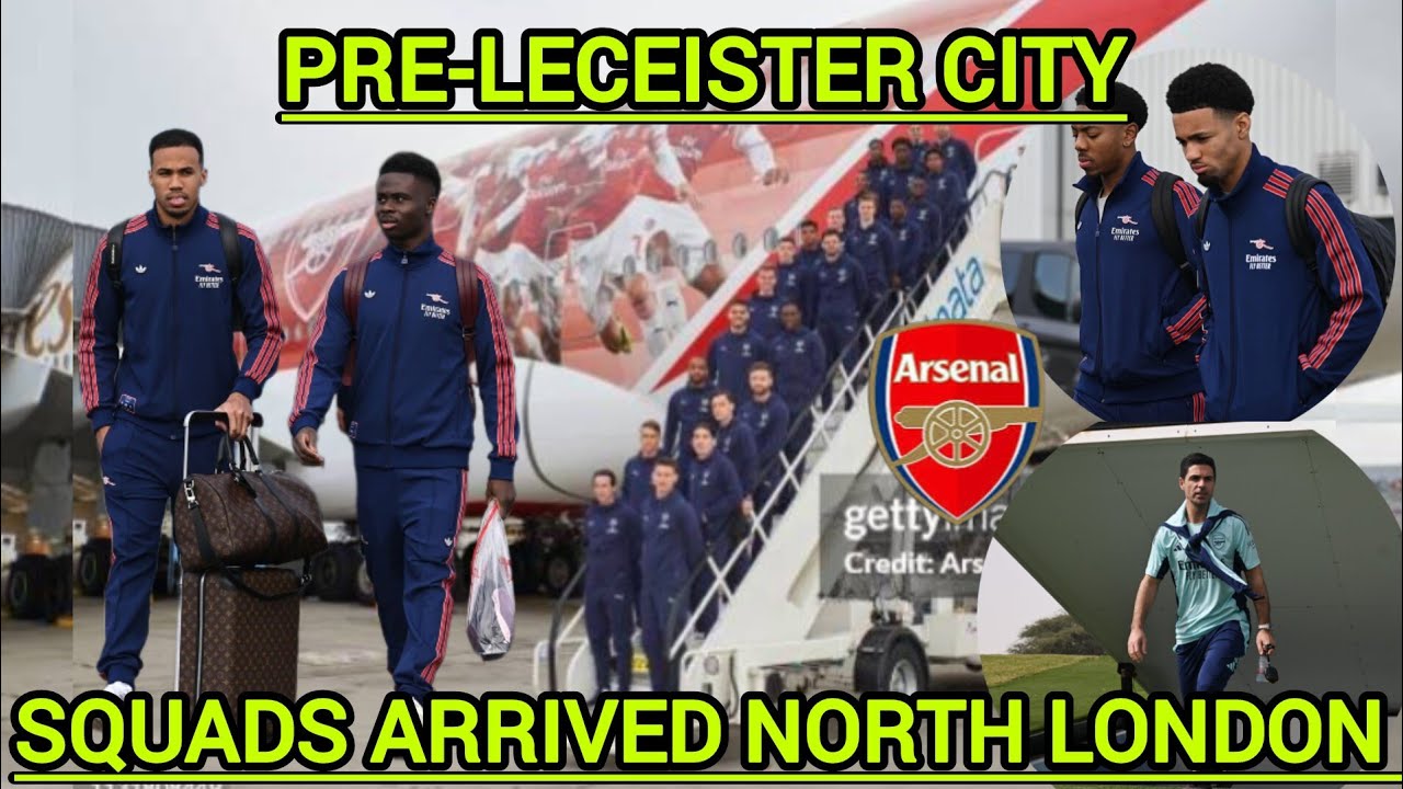 ARSENAL FC FULL SQUAD LEFT DUBAI, ARRIVED AT EMIRATE, HARD WORK ...