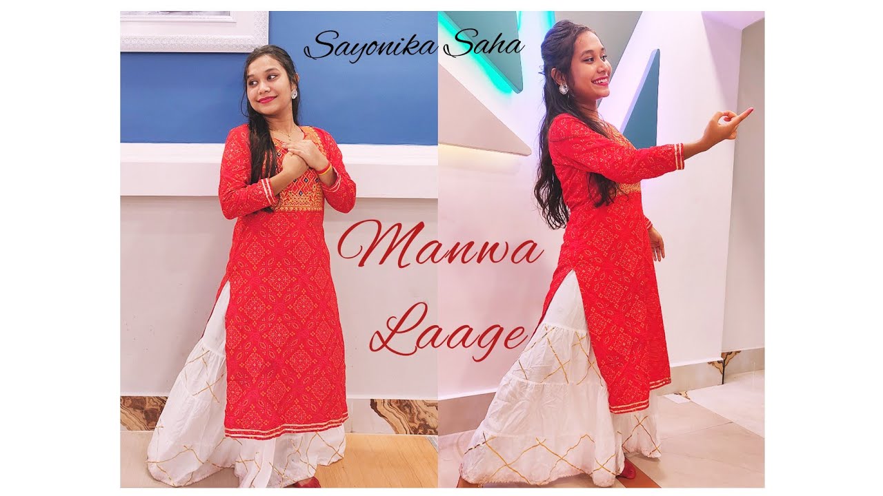 Manwa Laage || Happy New Year || Dance Cover || ft. Sayonika Saha ...