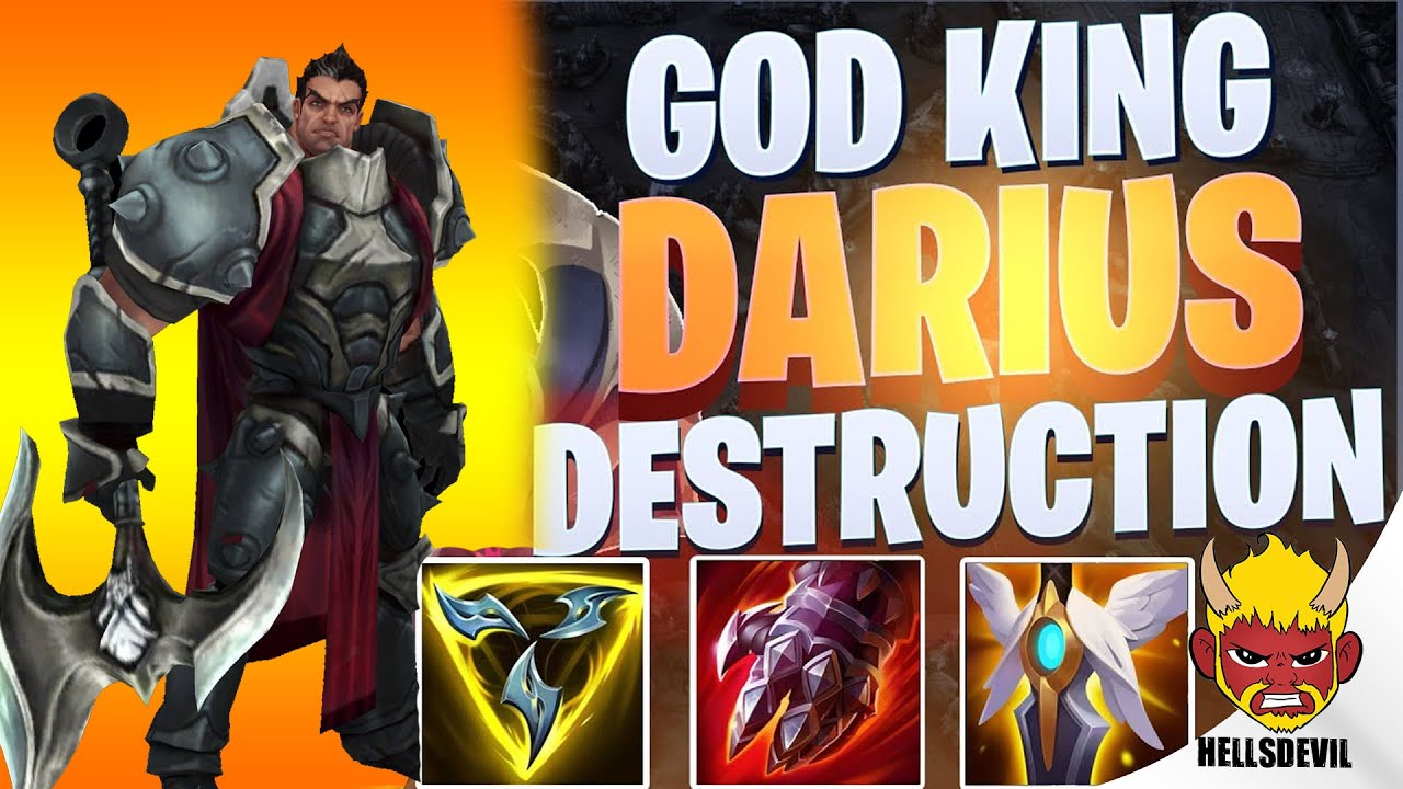 WILD RIFT | HOW TO HARDCARRY AS DARIUS WITH BAD TEAM! | Darius Gameplay ...