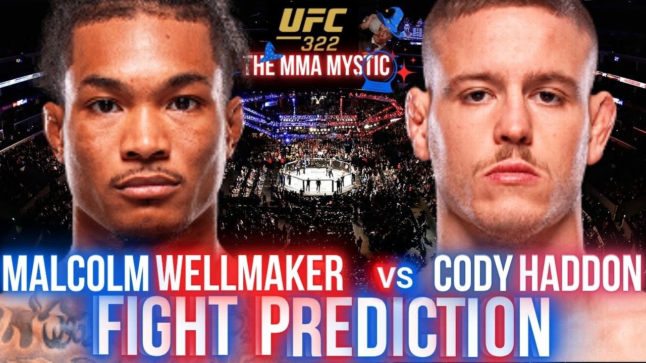 Malcolm Wellmaker vs Cody Haddon | UFC 322 Prediction & Breakdown ...