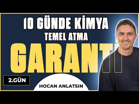 2.GÜN I HOCAN ANLATSIN I 10 GÜNDE TEMEL ATMA KİMYA GARANTİ KAMPI