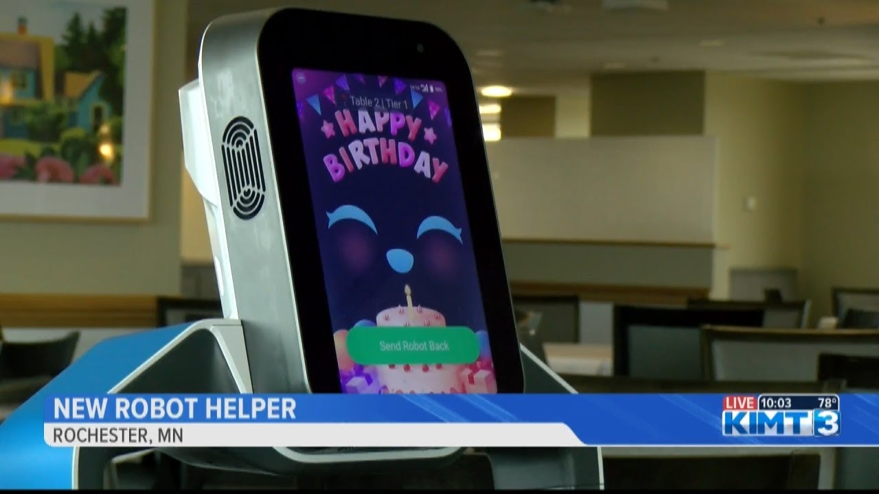 Charter house has a new robot helper - YouTube