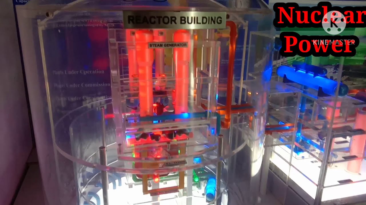 #Science Project//Nuclear Power Plant model//2020 Asian Science project ...