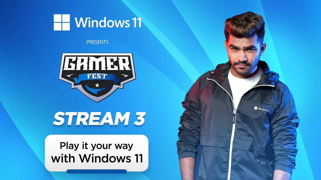 Windows 11 Presents Gamer Fest Stream 3 | Talking Stream - YouTube