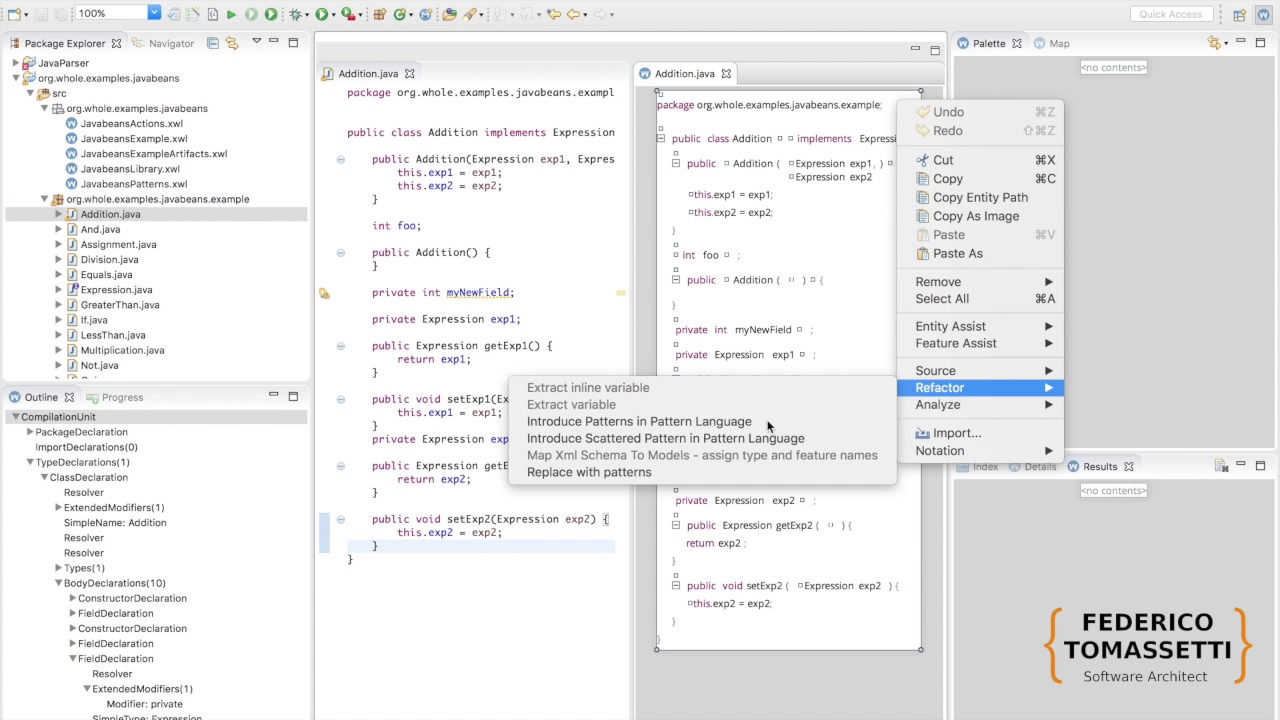 Recognizing Patterns In Code Using The Whole Platform Youtube