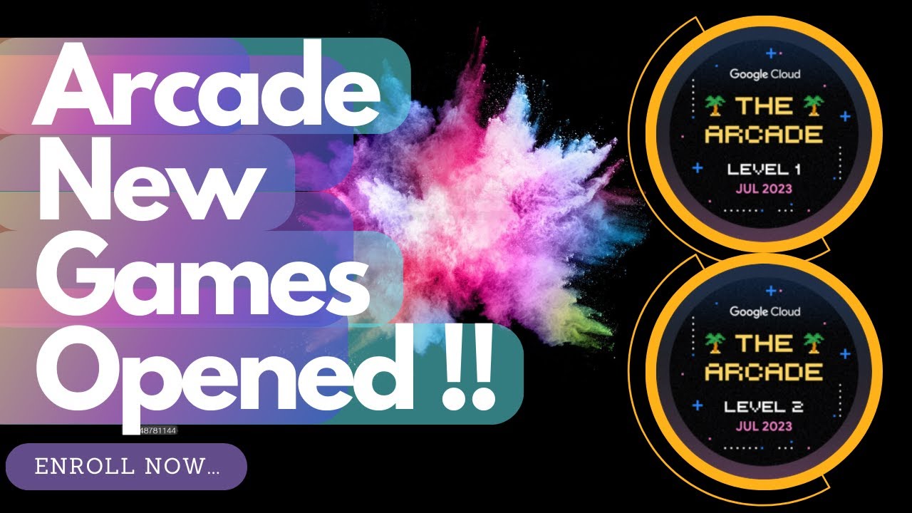 Google Arcade New Challenges are live || how to enroll || free google ...