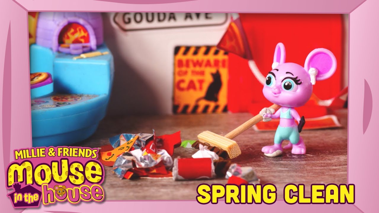 Mouse in the House Spring Clean - YouTube