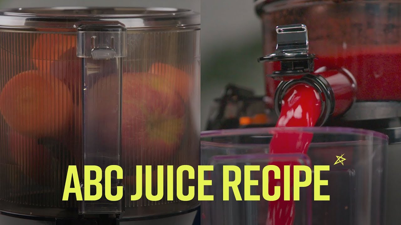 [Juicing for Beginners] How to Make ABC Juice😋 | Apple, Beetroot ...