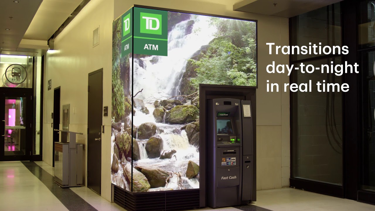 TD Union Station - Digital Signage - YouTube