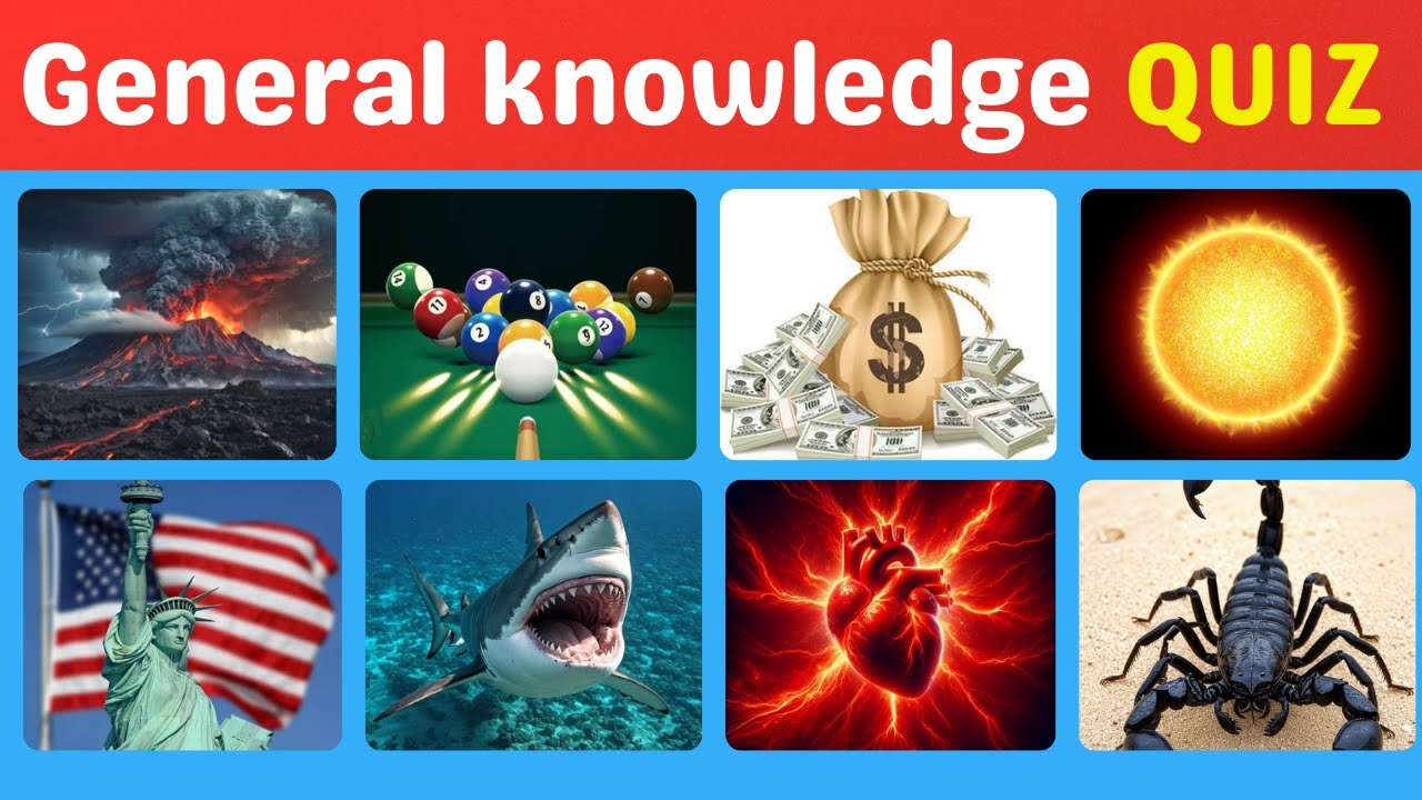 General Knowledge Quiz 🧠 | Fun Trivia Questions for Kids & Adults ...