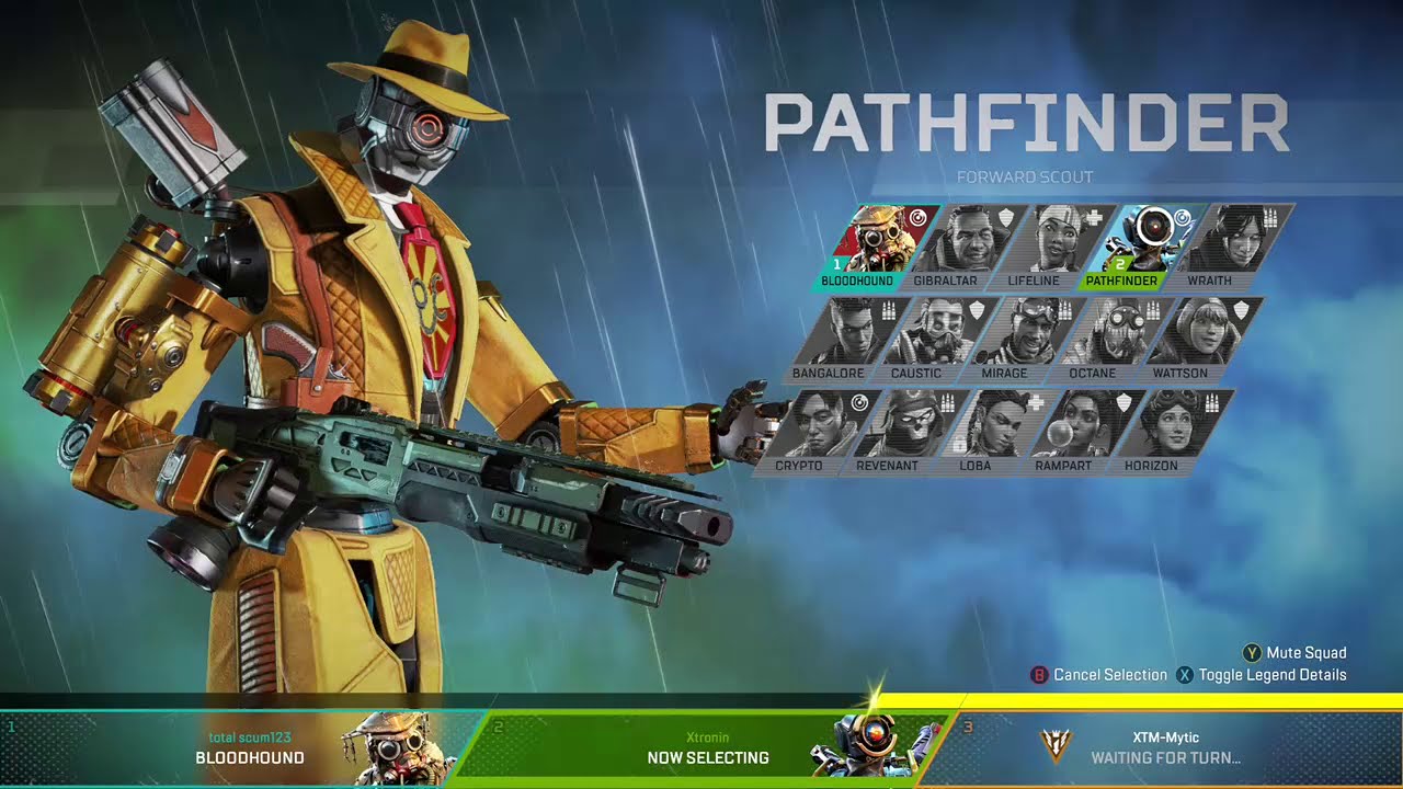 Fight Night Pathfinder character select animation - YouTube