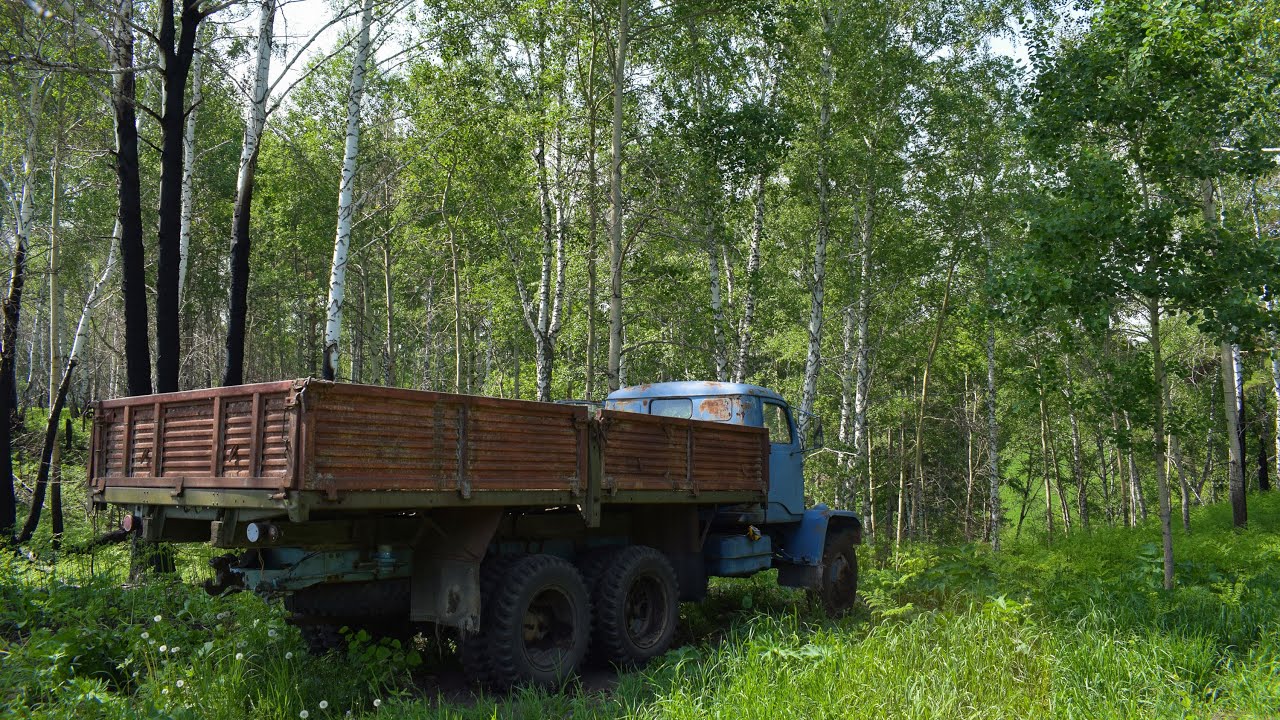 Грузовик Praga V3S. Звук двигателя Tatra-912 / Praga V3S truck. The ...