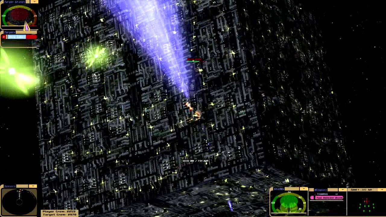 Star Trek Bridge Commander: Borg Vs Replicators Revamped - YouTube