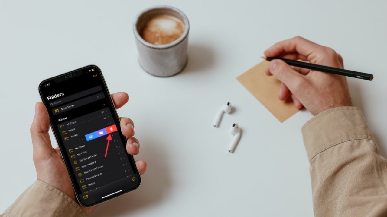 How to Delete Notes Folders on iPhone and iPad - YouTube