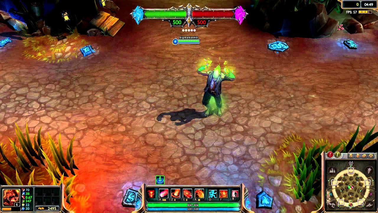 Zombie Brand - Skin Spotlight League of Legends - YouTube