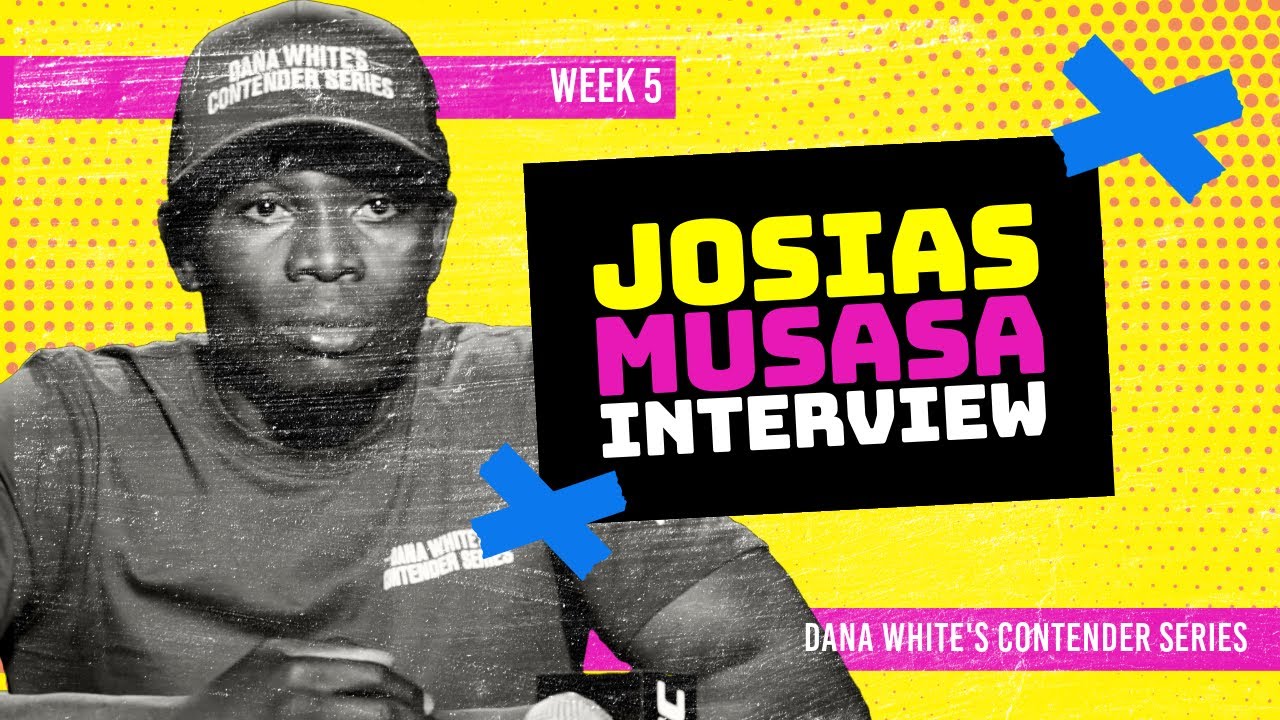 Josias Musasa credits Kamaru Usman for path DWCS win - YouTube