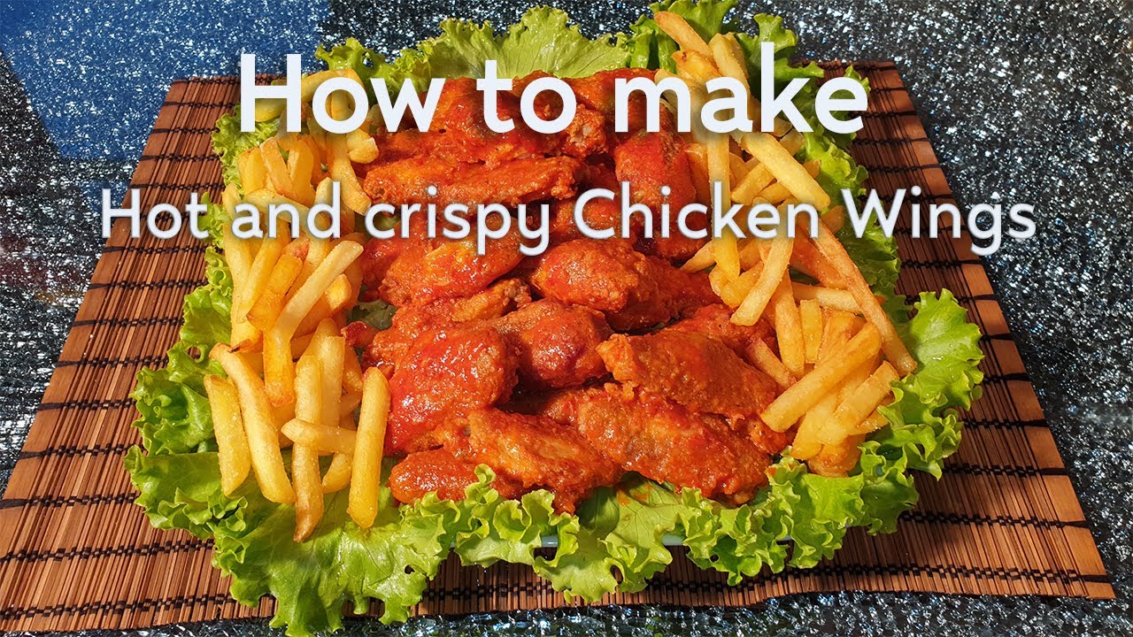 How to make hot and crispy Chicken Wings | Gieti's Afghan Kitchen - YouTube