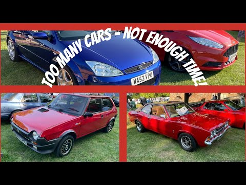 Furnace Car Club - CAR SHOW With SO MANY CARS At Moira Furnace LEICESTERSHIRE
