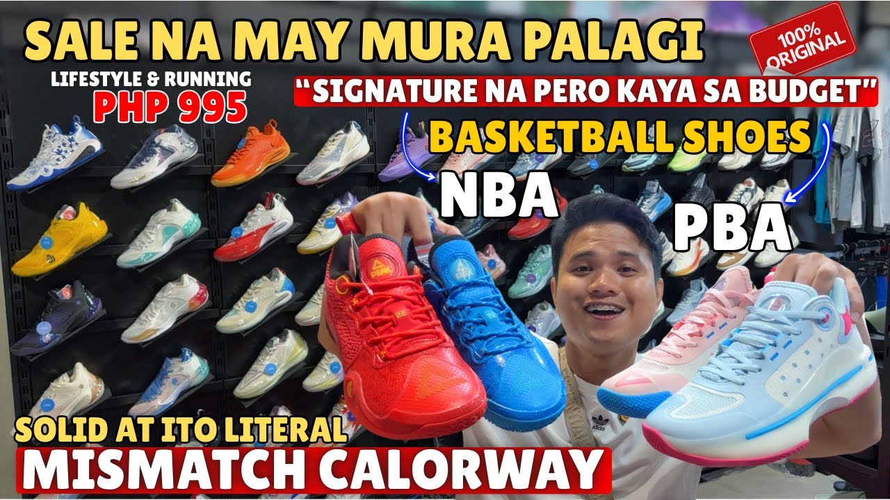 Bilihan ng Original na Murang Basketball Shoes ng NBA & PBA Player ...