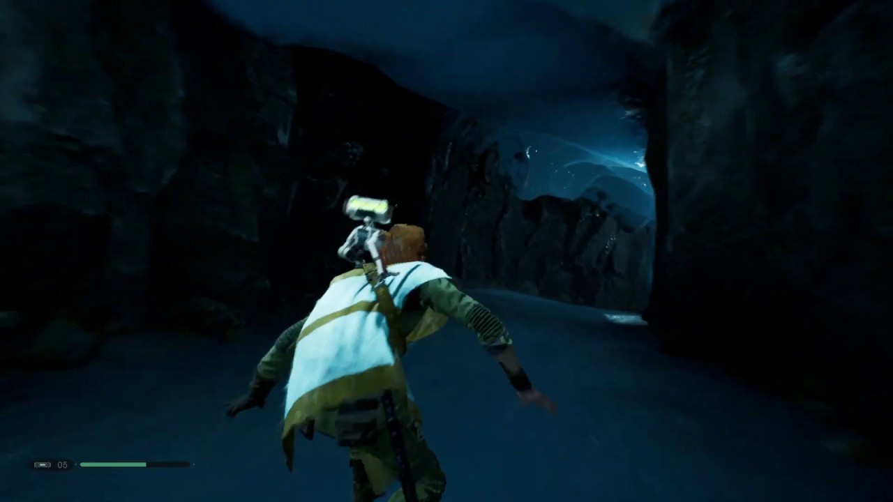 Ice sliding is the hardest part of Jedi Fallen Order - YouTube