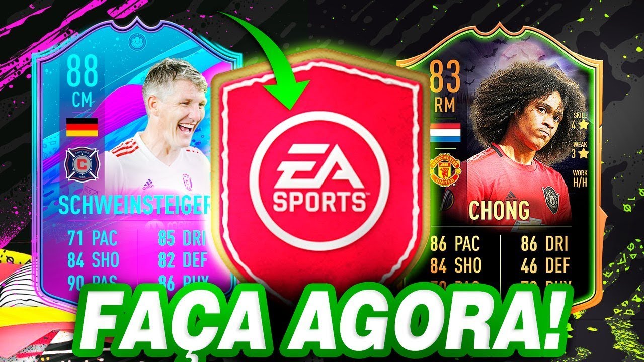 FIFA 20 | 👍FAÇA AGORA FUTMAS CHALLENGE + DME CHONG & SCHWEINSTEIGER 😜😱 ...