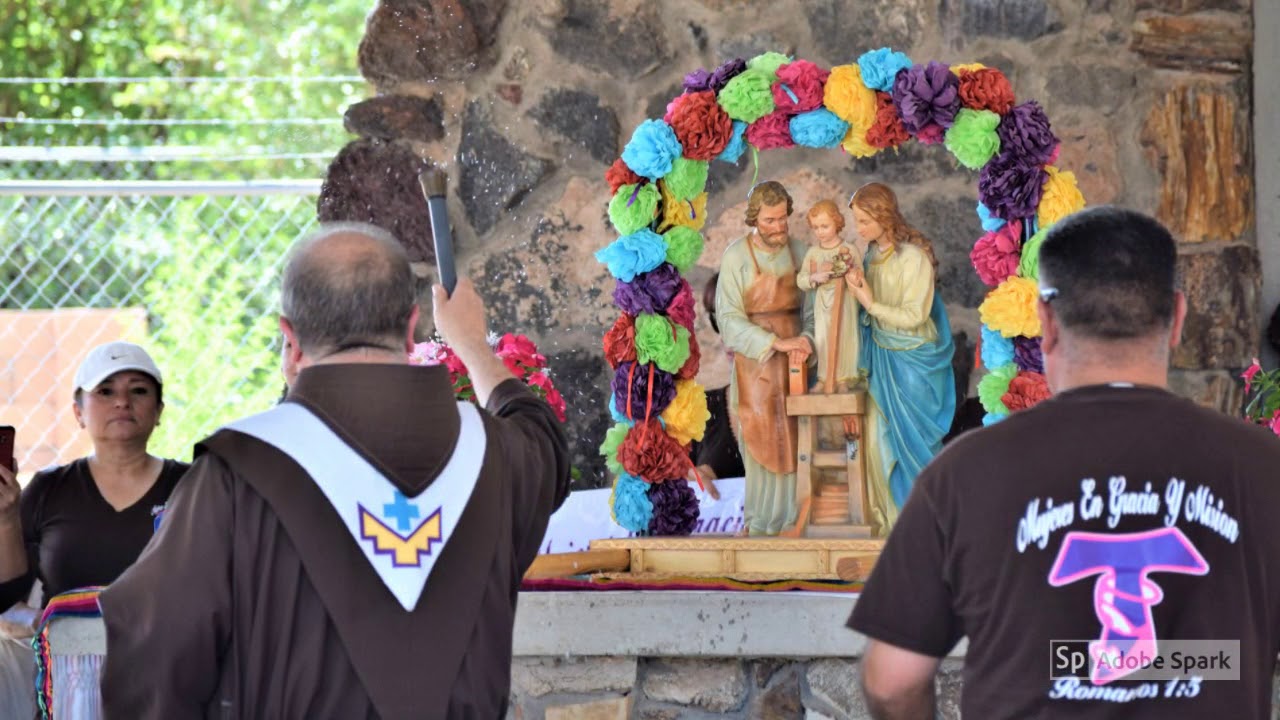 Holy Family Parish Procession - YouTube