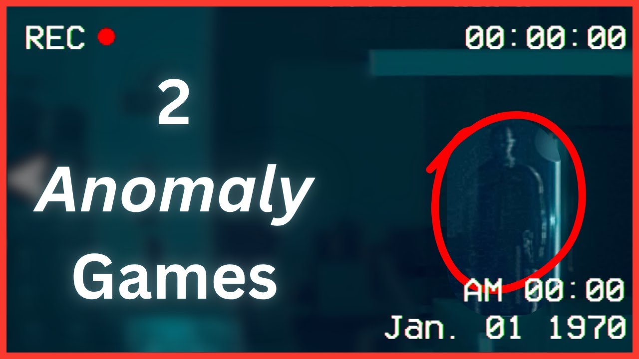 2 ANOMALY GAMES - YouTube