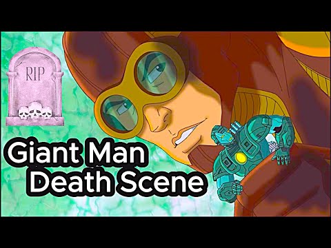 Giant Man dies saving Iron Man | Ultimate Avengers 2: Rise of the Panther