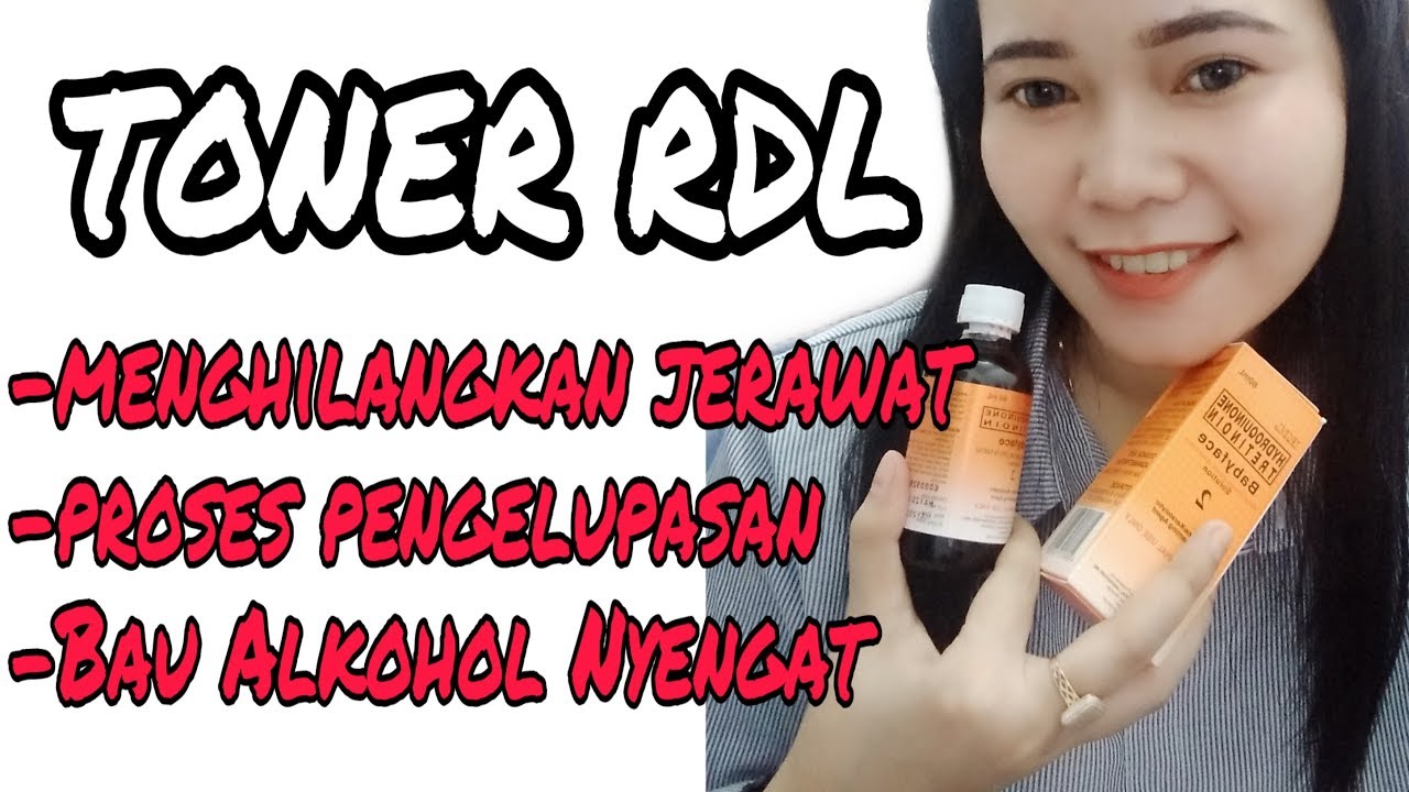 CARA MENGHILANGKAN JERAWAT DENGAN RDL - YouTube