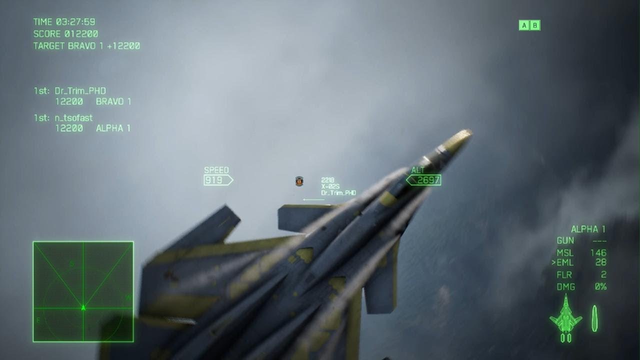 ACE COMBAT 7: 1v1 vs Dr Trim EML dual - YouTube