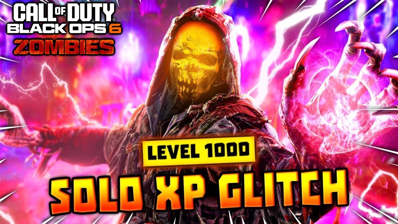 UNLIMITED SOLO AFK XP GLITCH (Black Ops 6 Zombies Glitches) - YouTube