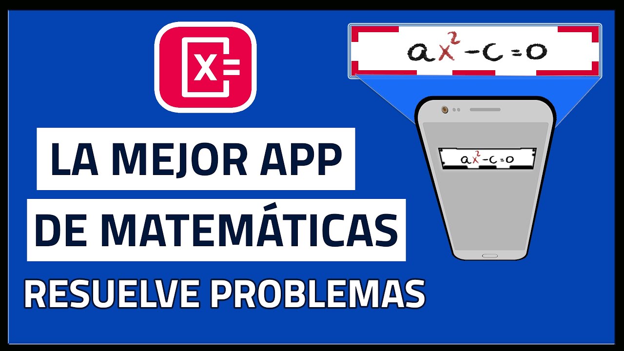 LA MEJOR APLICACIÓN para Resolver PROBLEMAS DE MATEMÁTICAS (La Mejor ...