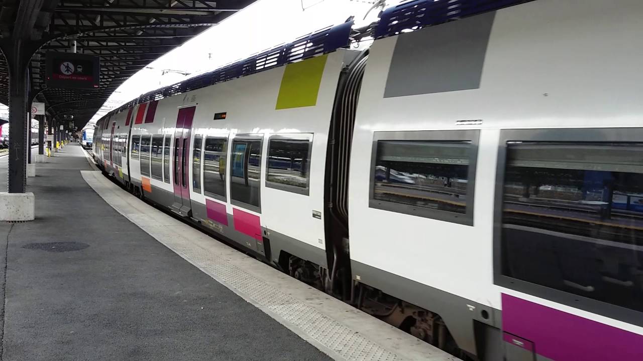 N 565 AGC (LIGNE P TRANSILIEN) PARIS-EST LE 29 JUILLET 2016 - YouTube