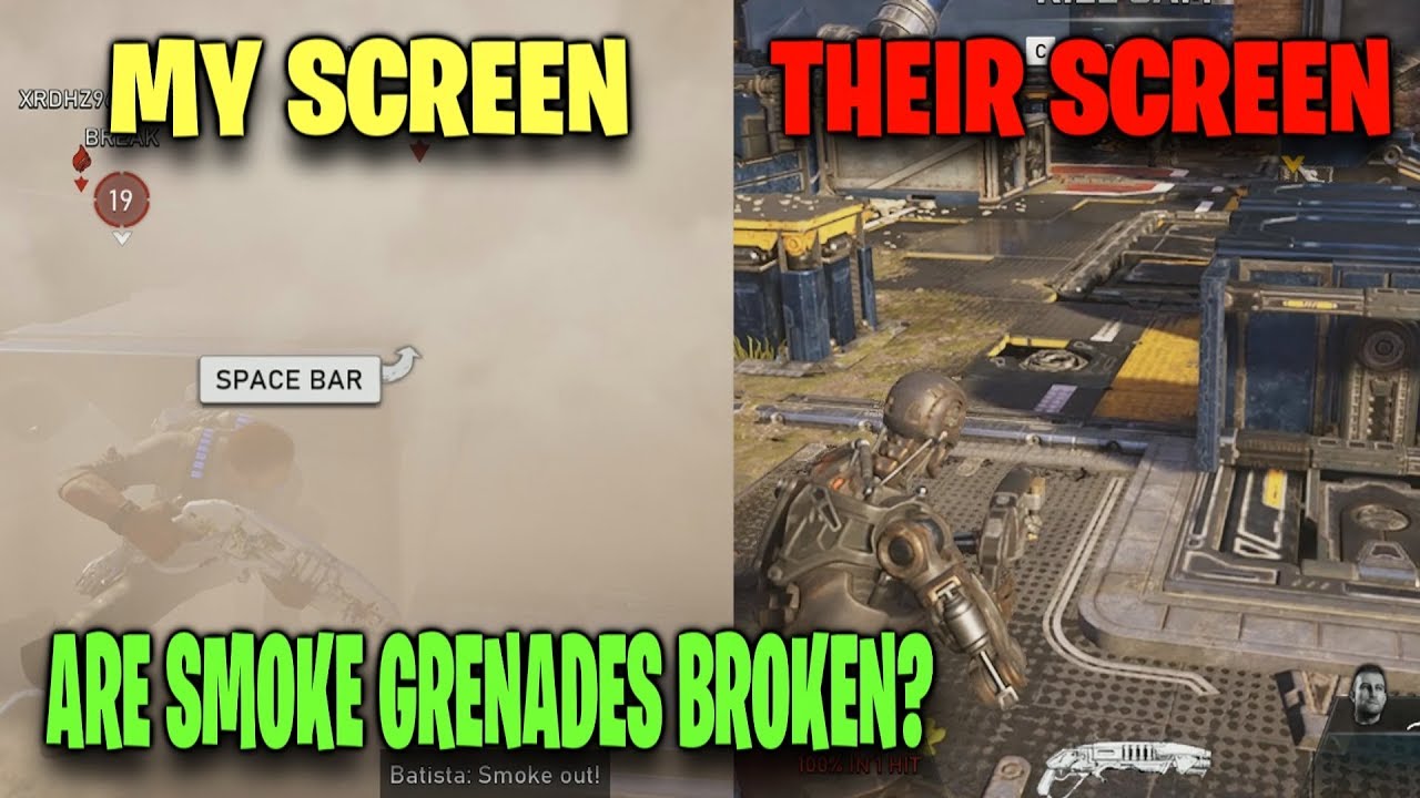 Do Smoke Grenades Even WORK in Gears 5? Are Smokes Broken? - YouTube