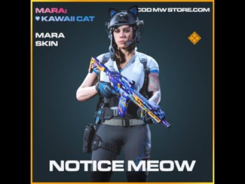 Mara!! Kawaii Cat Bundle Gameplay ~ Modern Warfare - YouTube