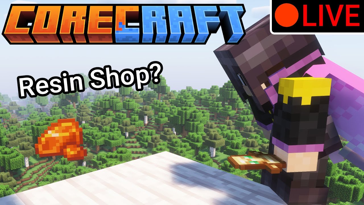 Designing a Resin Shop on Corecraft? - YouTube